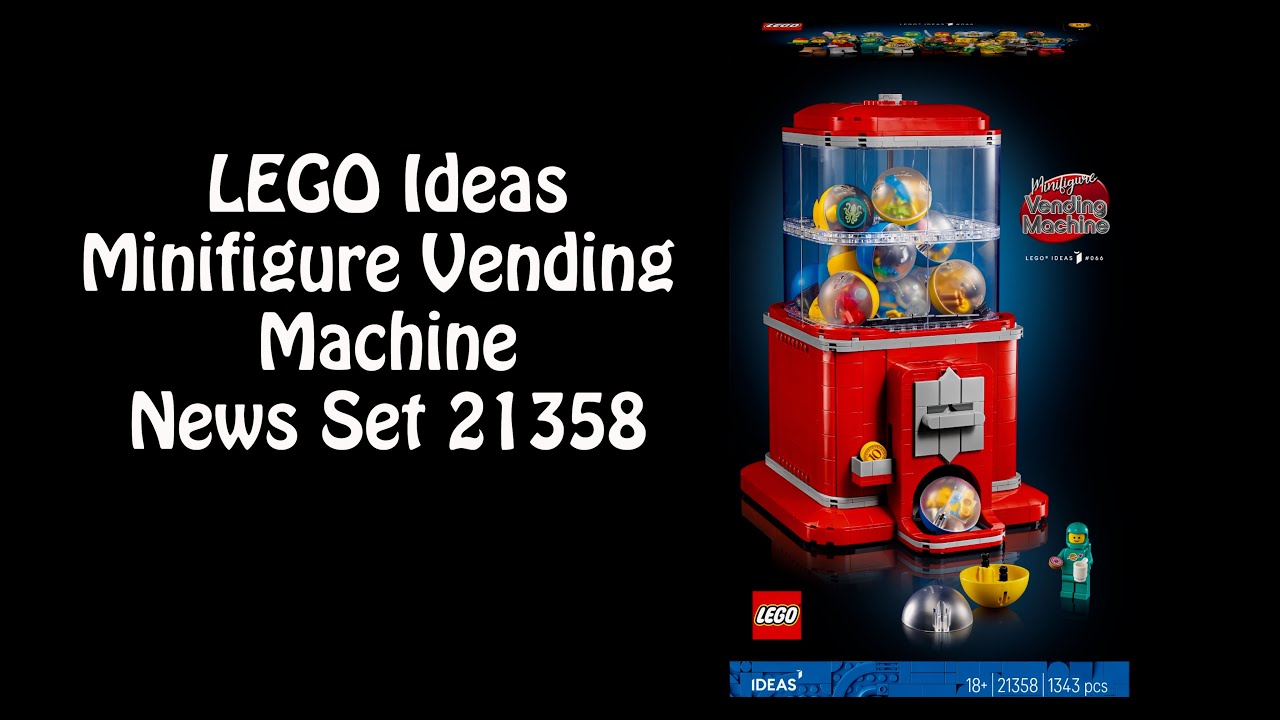 Unveiling the LEGO 21358 Minifigure Vending Machine – CFS News