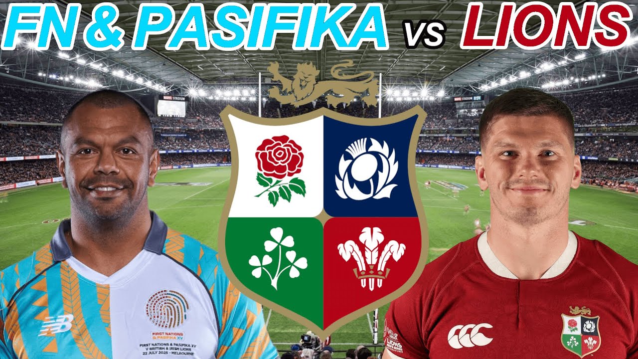 Historic Clash: First Nations & Pasifika XV vs British & Irish Lions ...