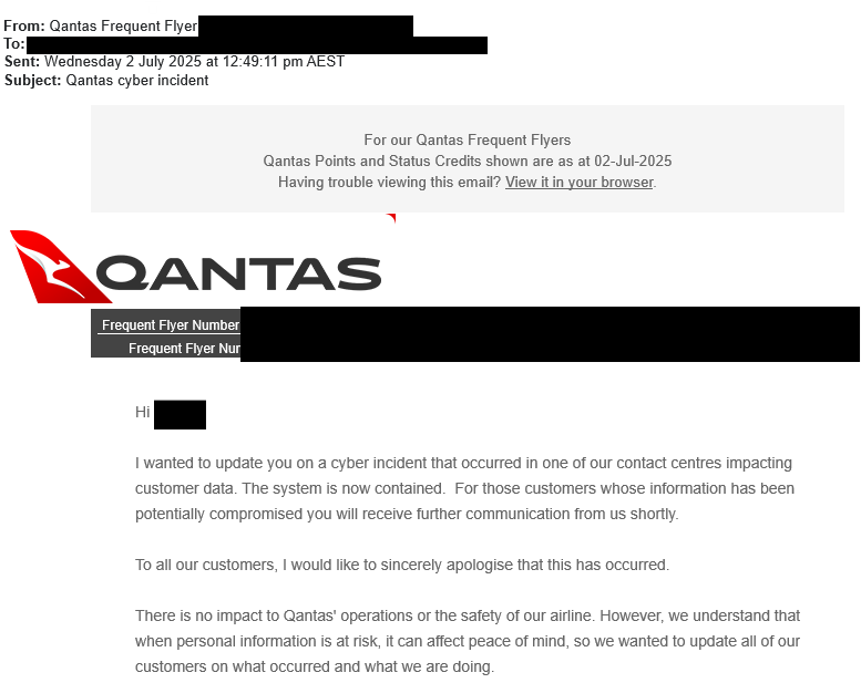 Understanding the Qantas Cyber Attack Data Breach – CFS News