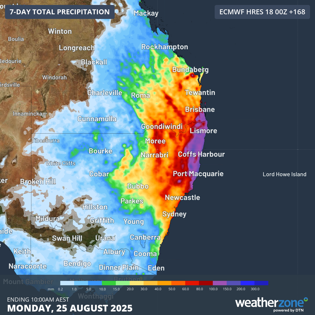 Latest Queensland Coastal Rainfall Forecast and Its Implications – CFS News