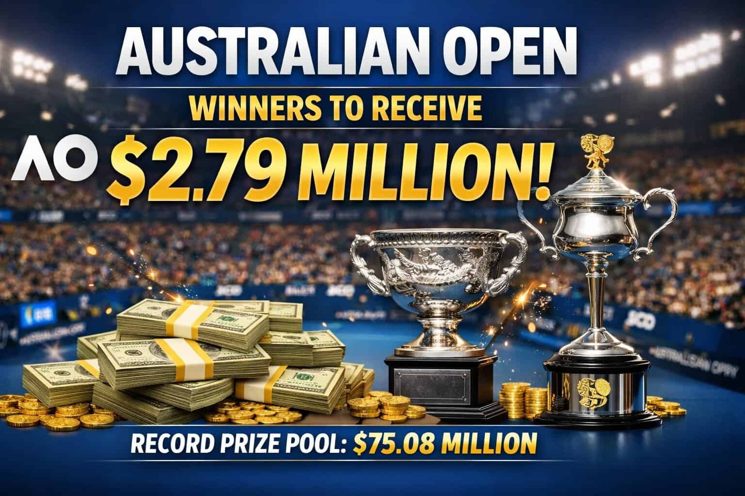 Record Aus Open Prize Money 2026 Sets New Benchmark – CFS News