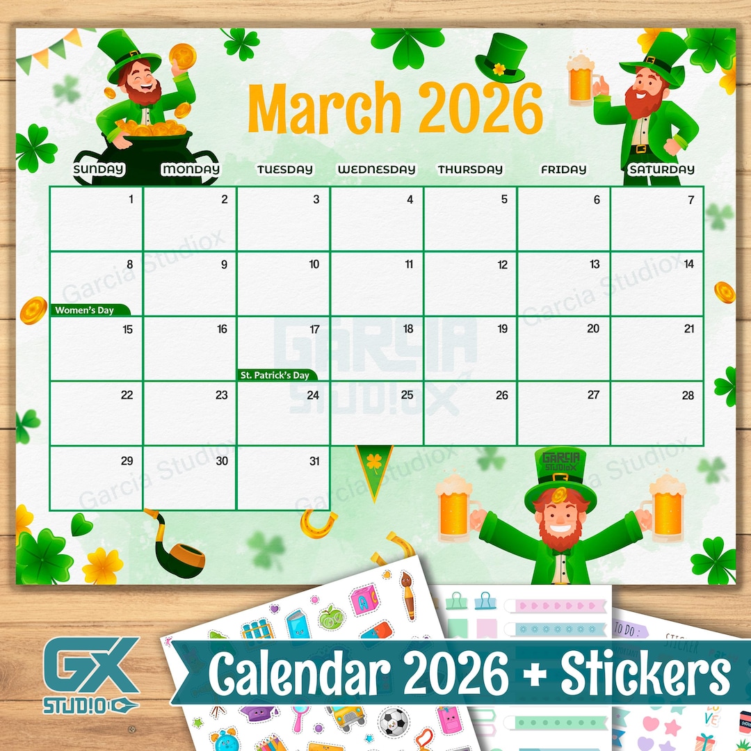 When is Saint Patrick's Day 2026?
